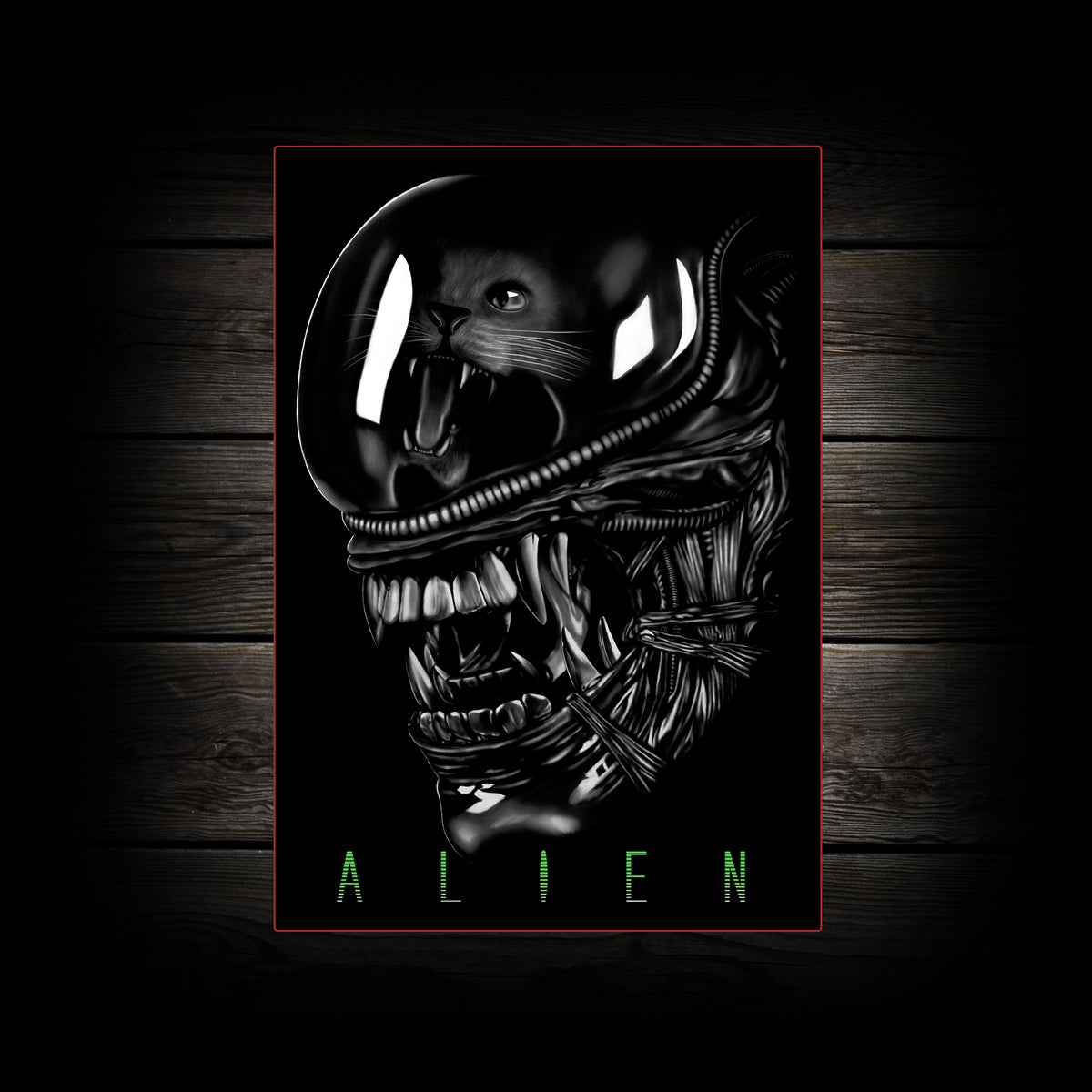 Xenomorph Art Print – Last Shirt on the Left
