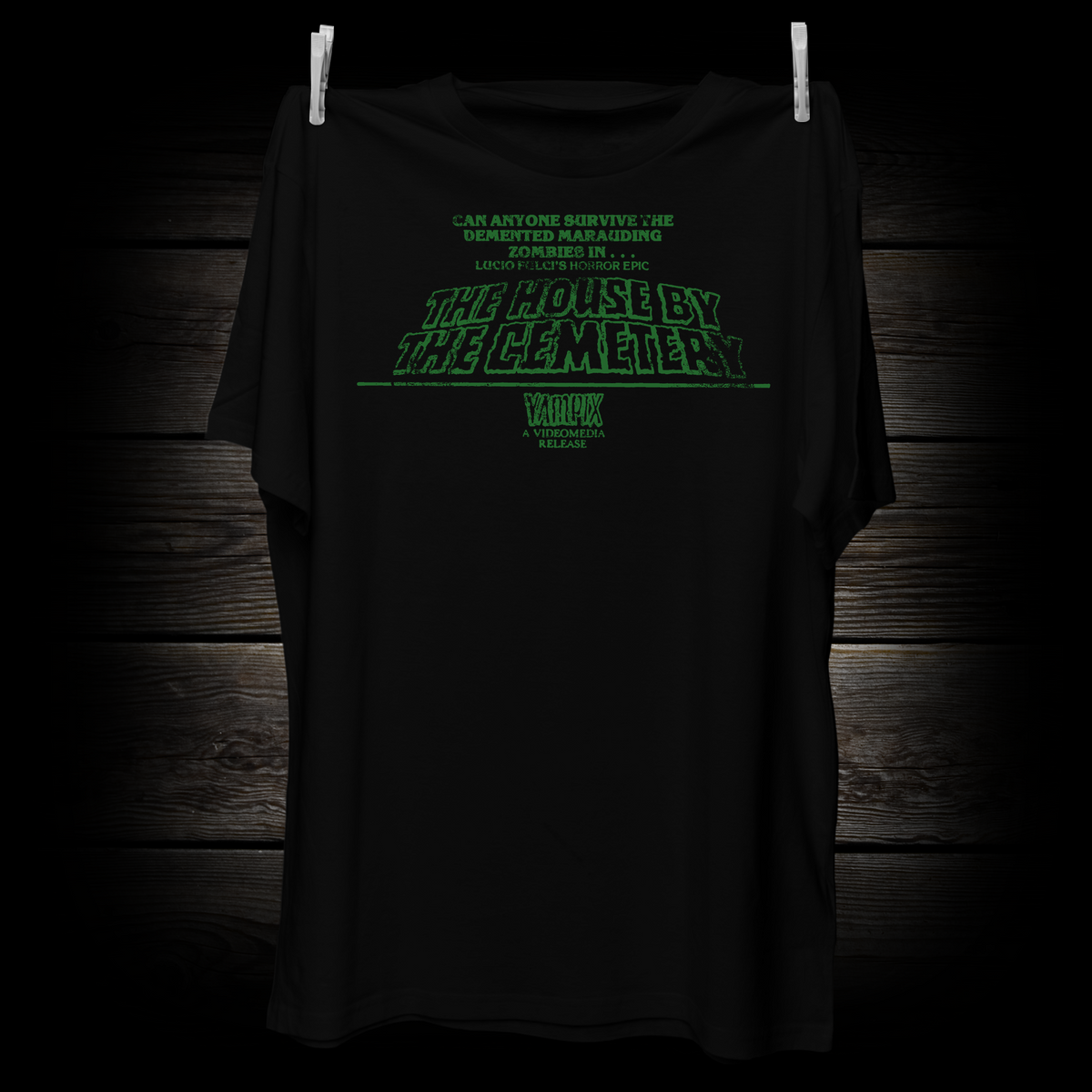 Cemetary Vampix VHS T-Shirt – Last Shirt on the Left